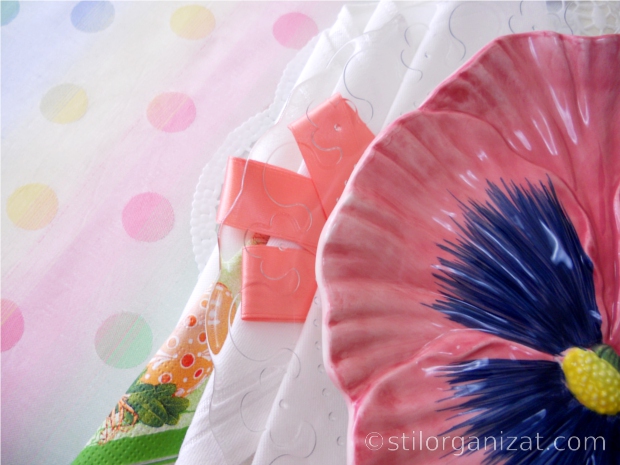 Masa colorata de Paste - StilOrganizat